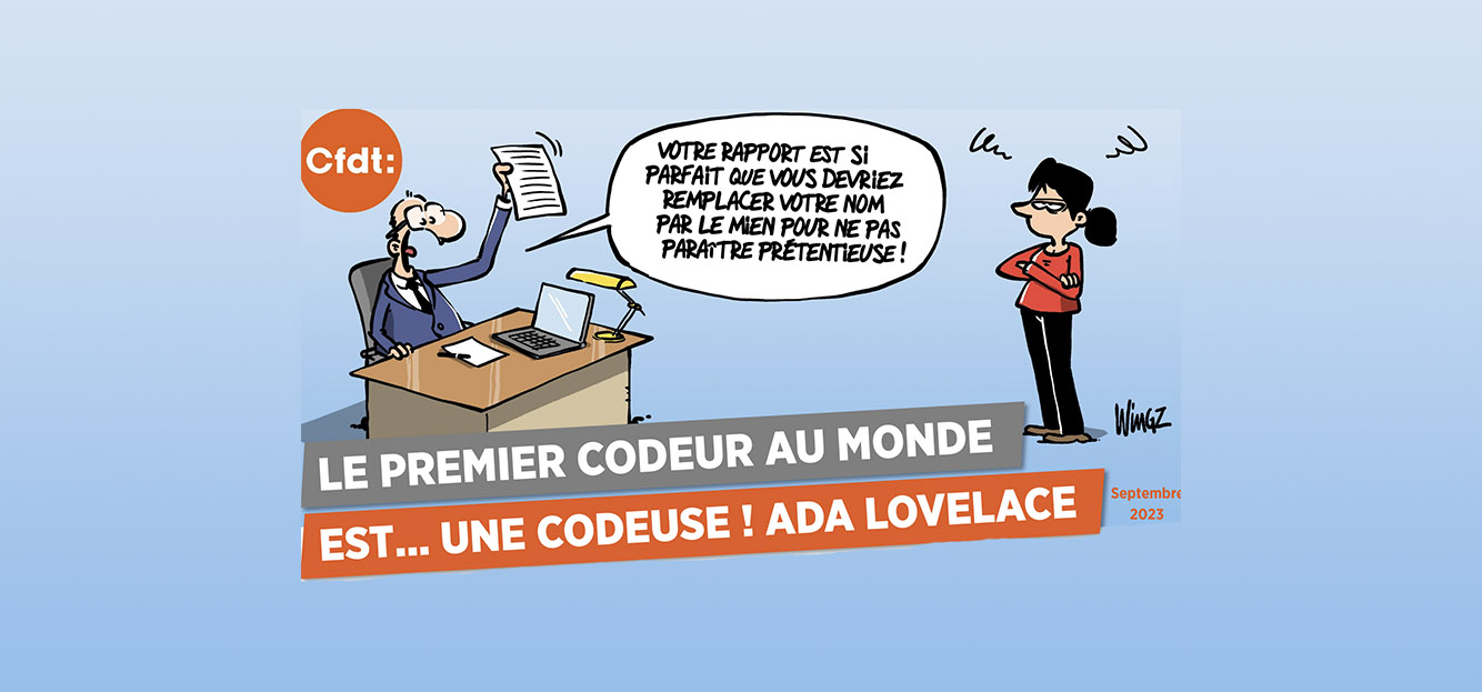 LE PREMIER CODEUR AU MONDE EST… UNE CODEUSE ! ADA LOVELACE – CFDT Orange
