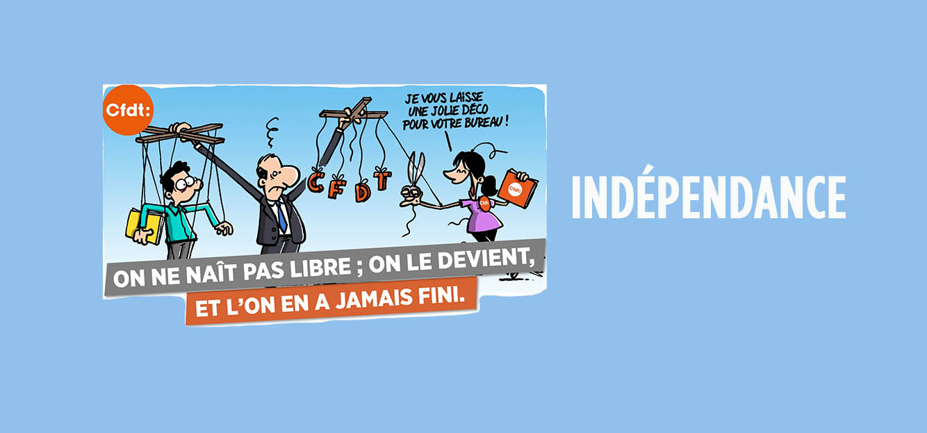 On ne naît pas libre ; on le devient, et l'on n'en a jamais fini ...