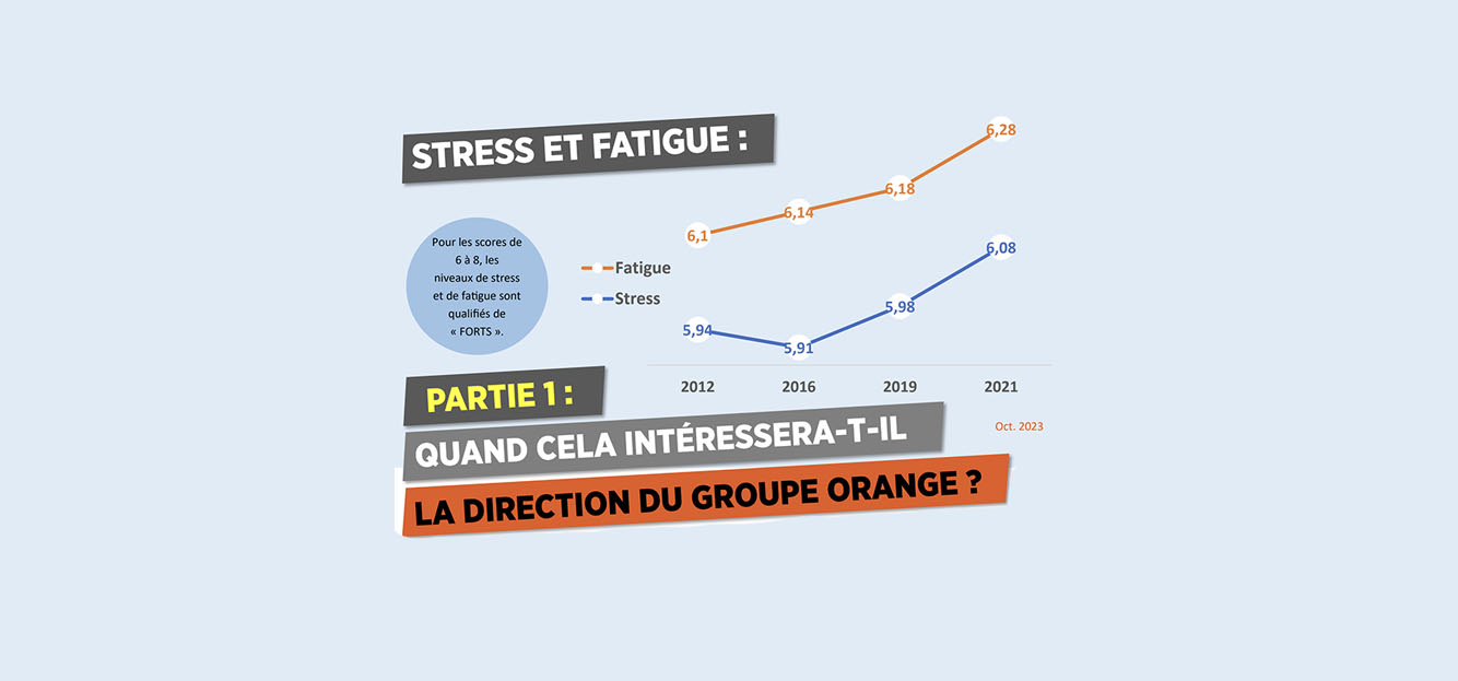 STRESS ET FATIGUE - CFDT Orange